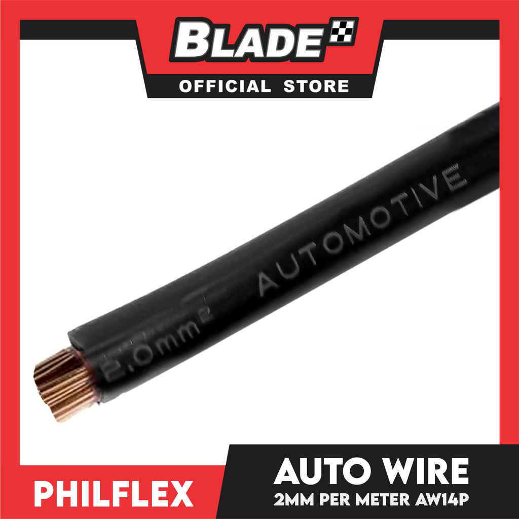 Philflex Auto Wire AW14P 2mm x 1meter – blade.ph