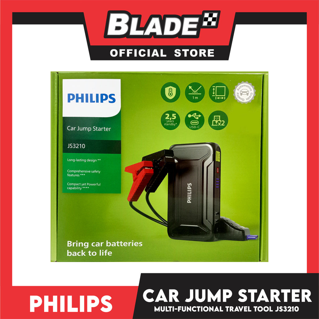 Philips Car Jump Starter JS3210 LUMJS3210X1 – blade.ph