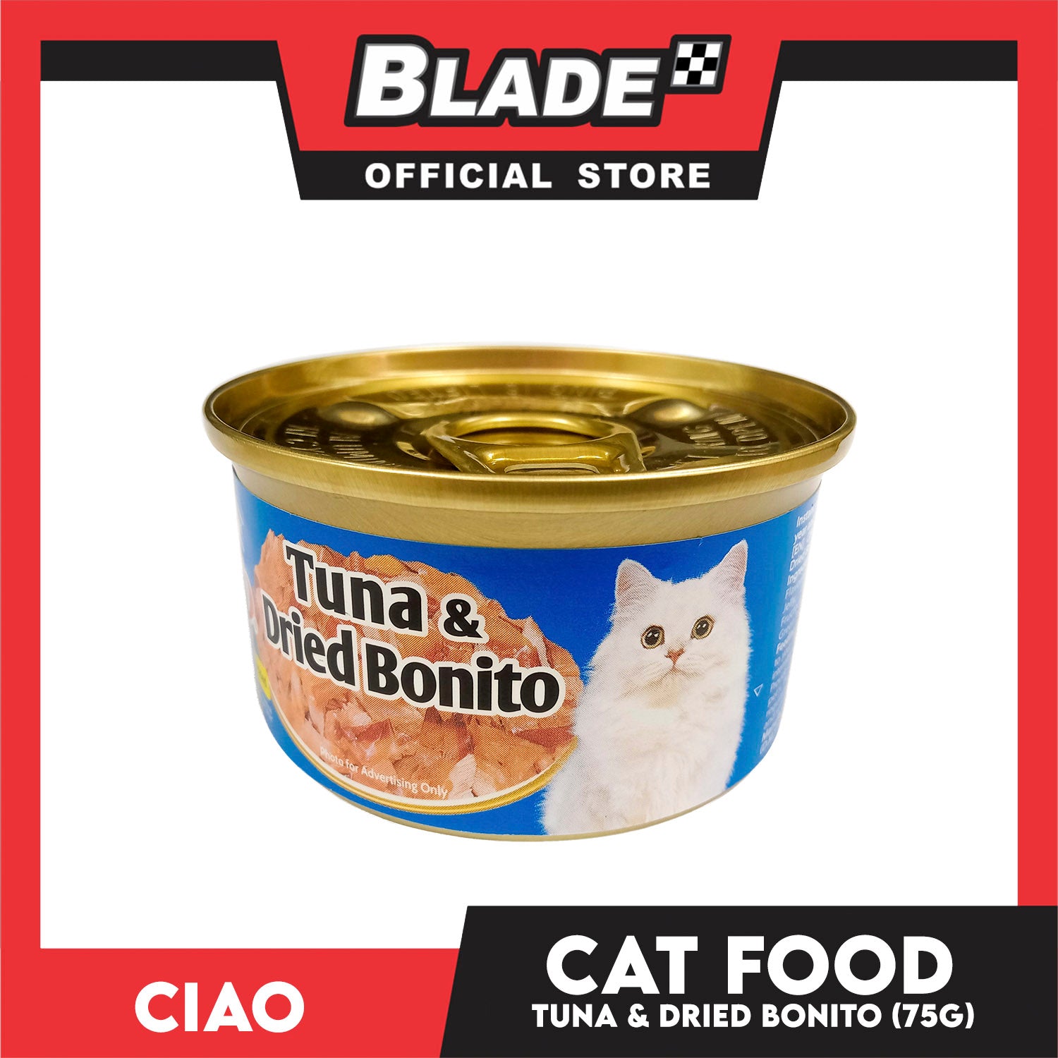 Ciao Tuna and Dried Bonito 75g Cat Canned Wet Food – blade.ph