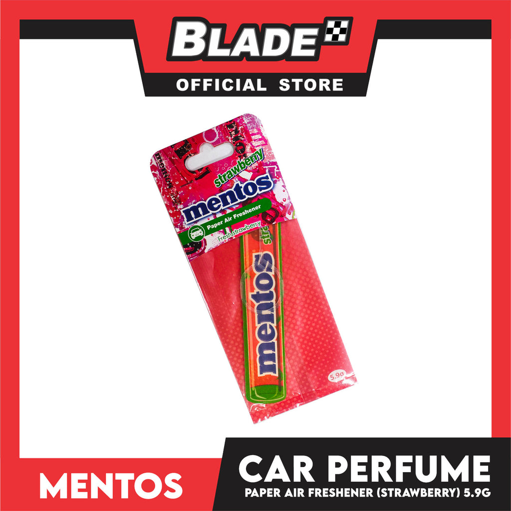 Mentos Paper Air Freshener, Car Perfume 85g (Strawberry) – blade.ph