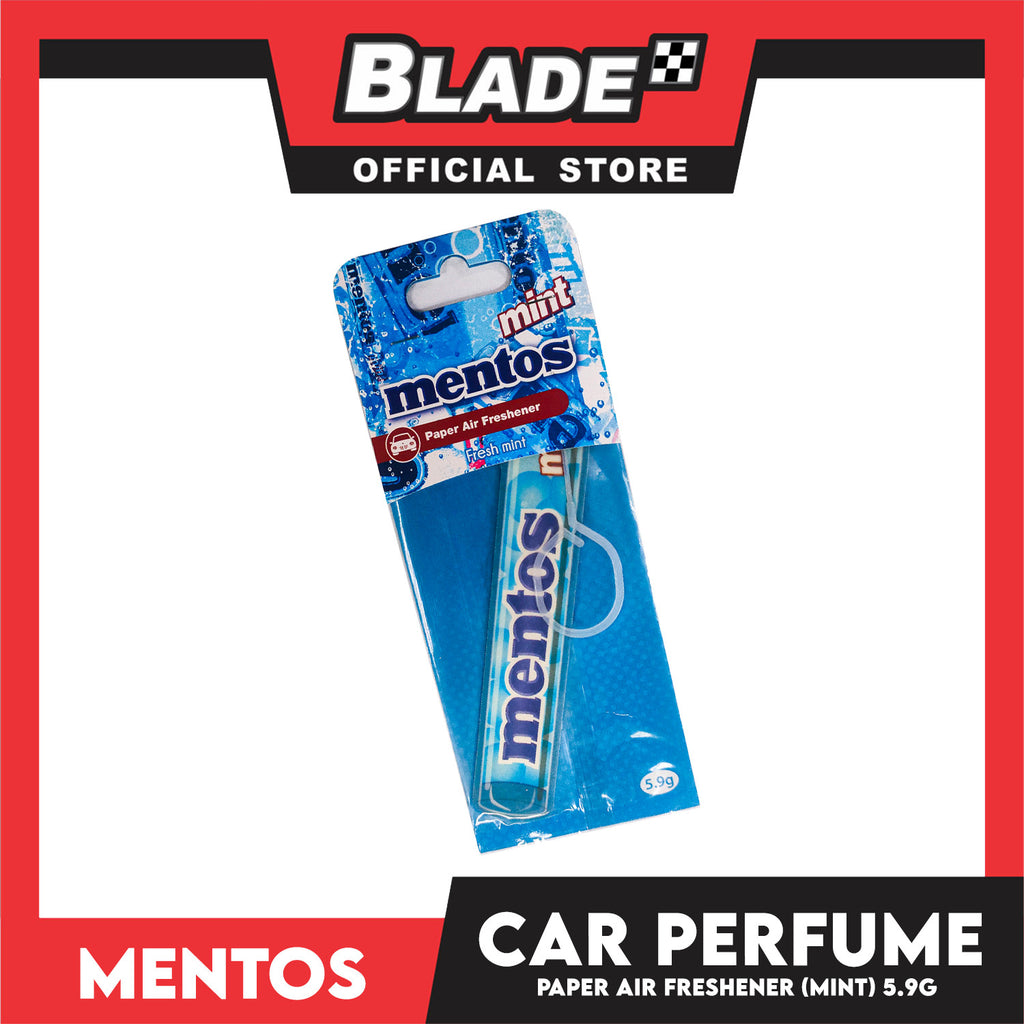 Mentos Paper Air Freshener, Car Perfume 5.9g (Mint) – blade.ph