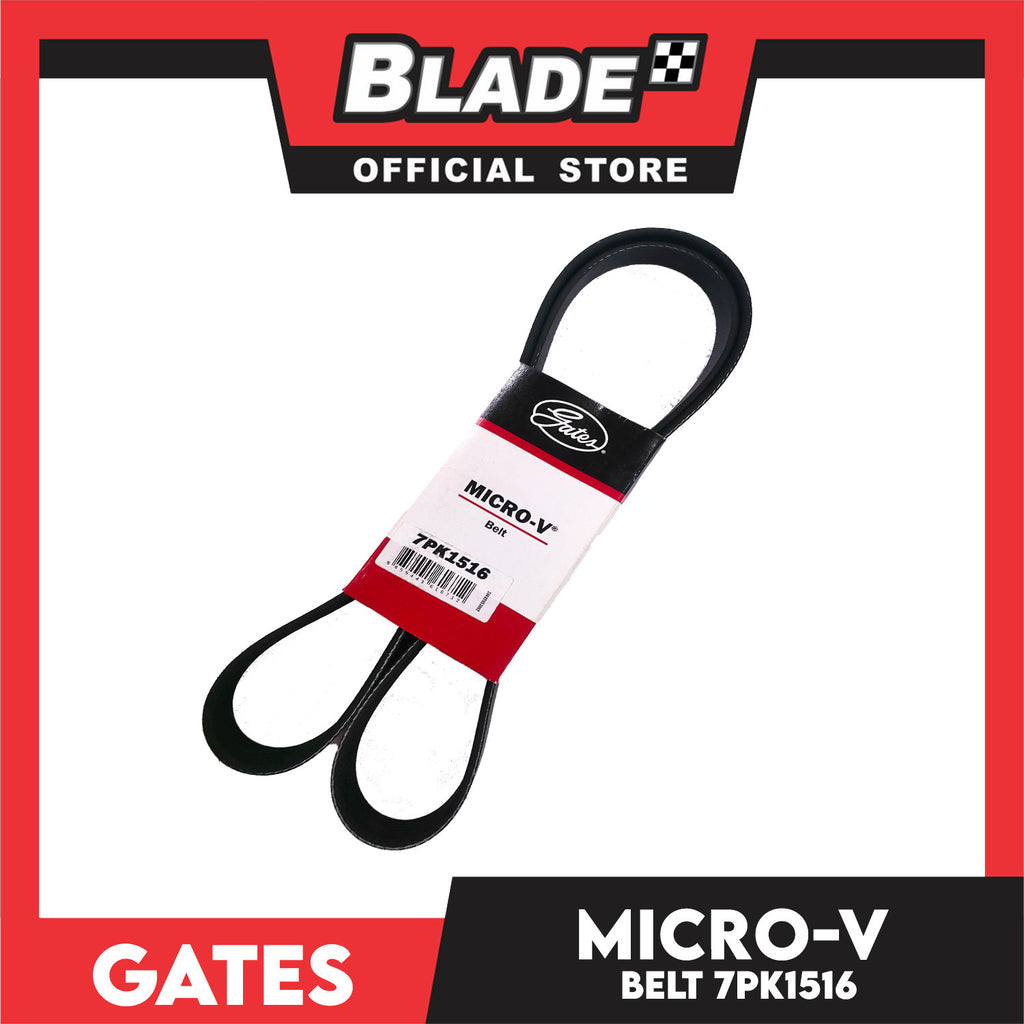 Gates Automotive Micro-V Fan Belt 7PK1516 for Toyota – blade.ph