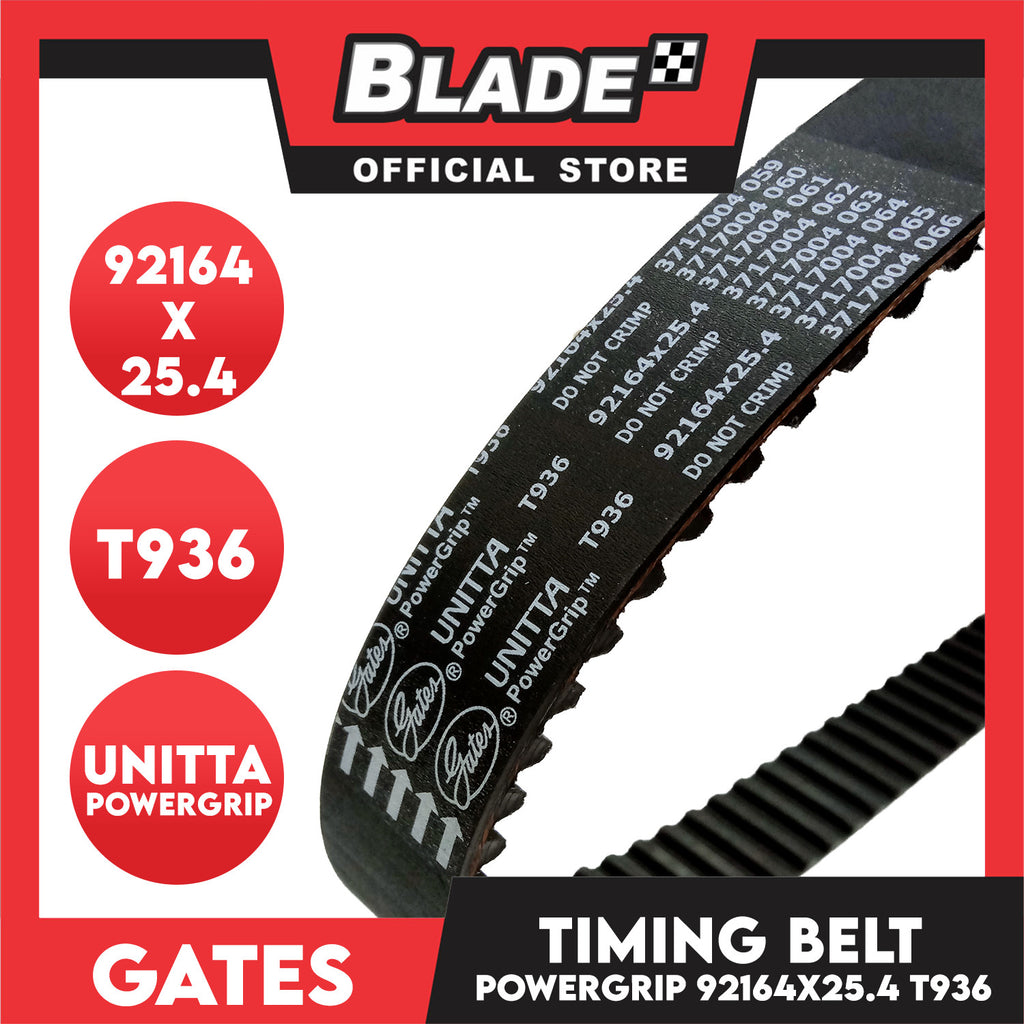 Gates Automotive PowerGrip Timing Fan Belt T936 For Ford, Kia and Mazd ...
