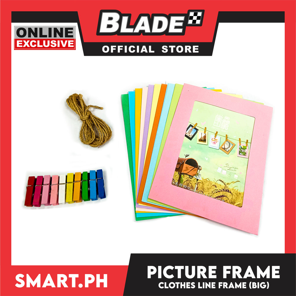 Gifts Clothesline Picture Frame (Big) Assorted Designs and Colors ...