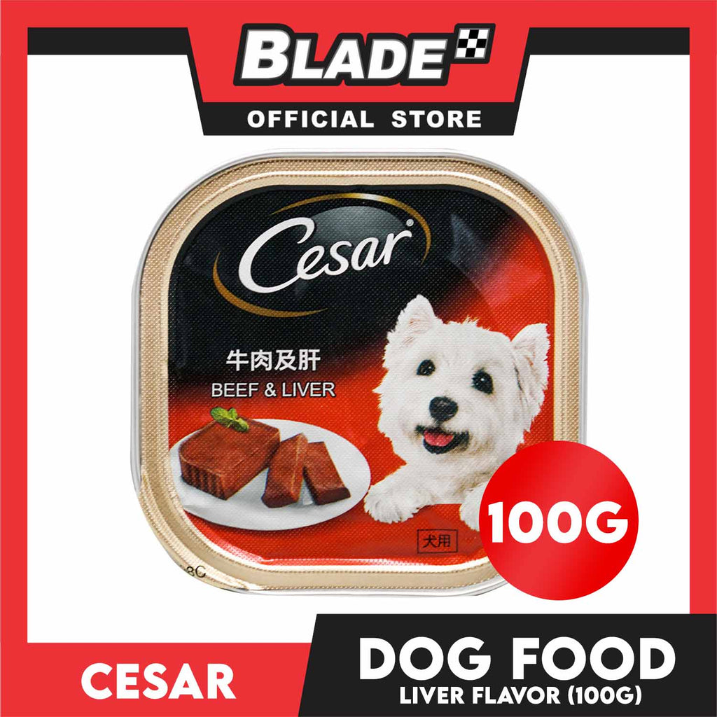 Cesar Beef and Liver Flavor 100g Dog Wet Food – blade.ph
