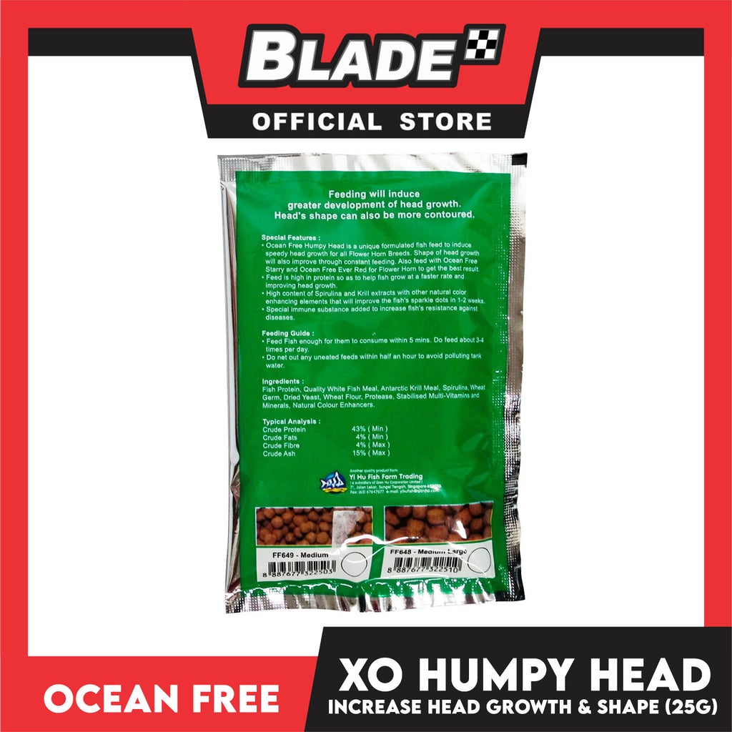 Ocean Free Humpy Head 25g Fish Food Increase Head Growth and Formula ...