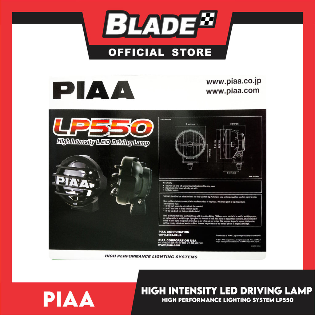 Piaa LP550 High Intensity LED Driving Lamp 14W 6000K Sports Lamp – blade.ph